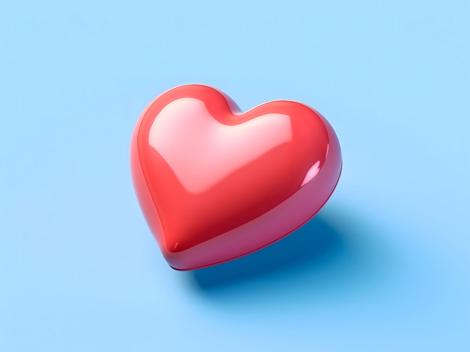 3D Style Model Heart Shape - Pixcrafter