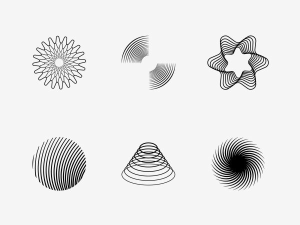 Vector Abstract Geometric Shapes - Pixcrafter